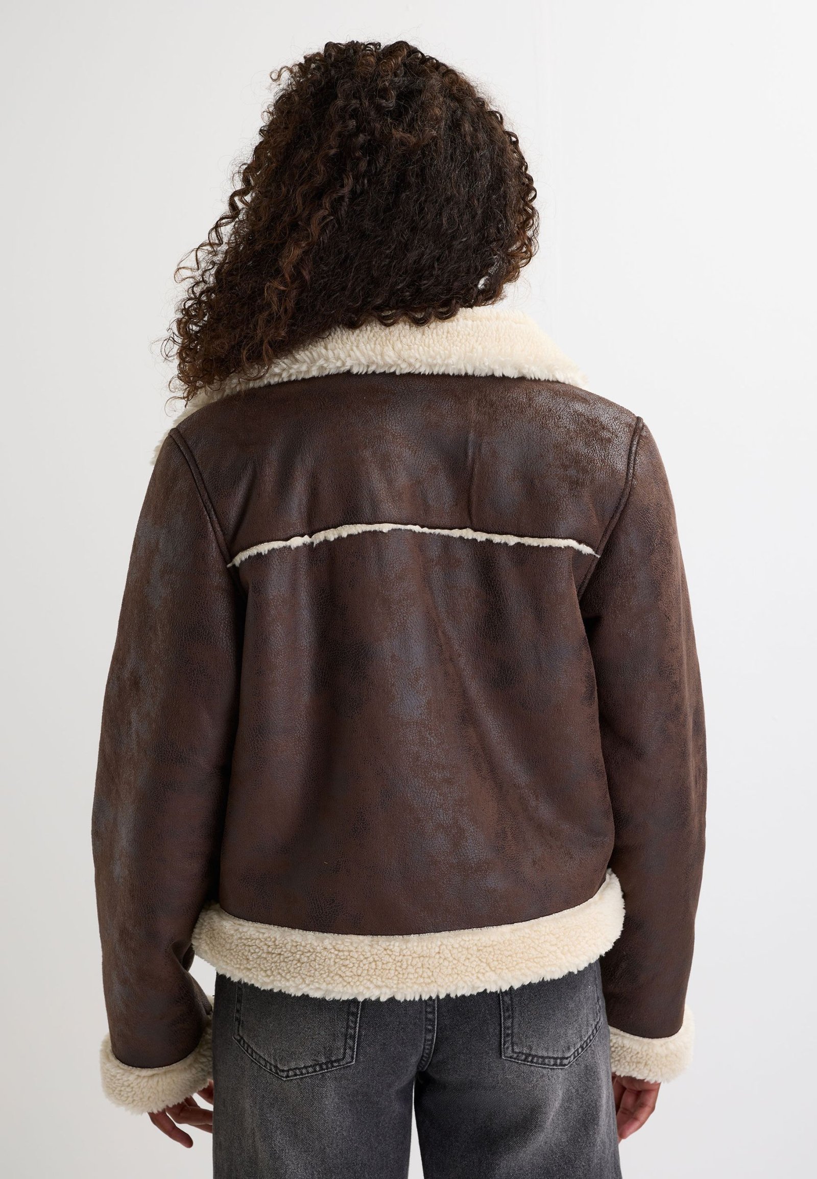 Womens Shearling Jacket Uk