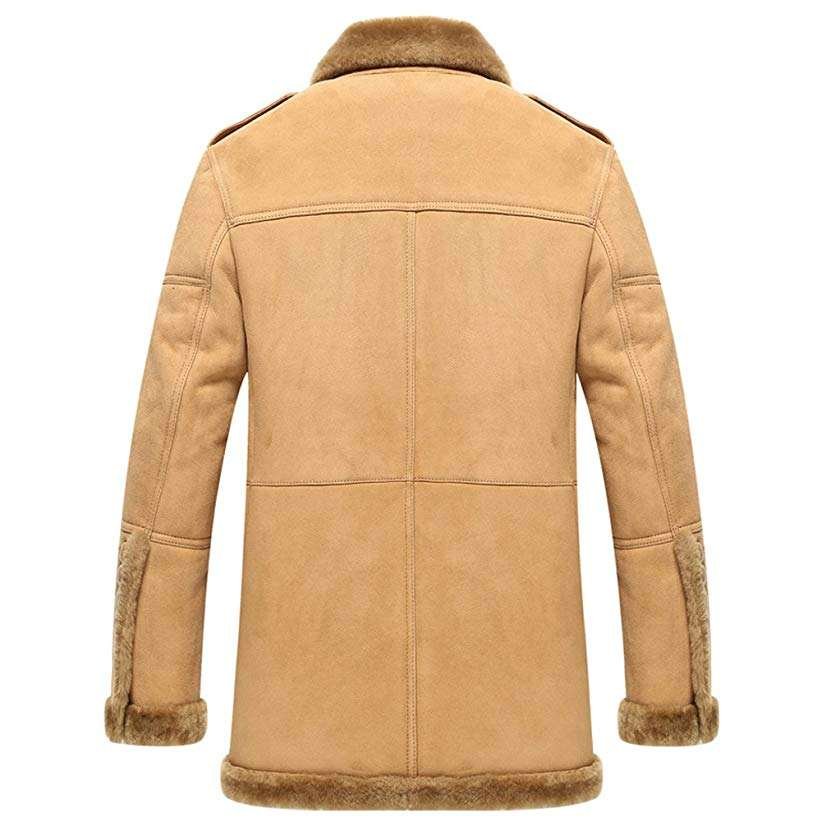 mens sheep shearling coat