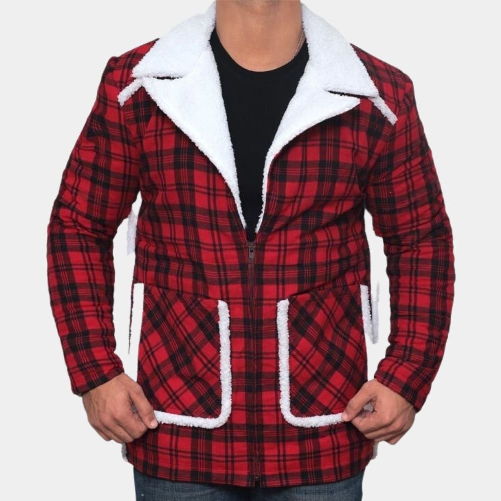 Deadpool sheepskin jacket