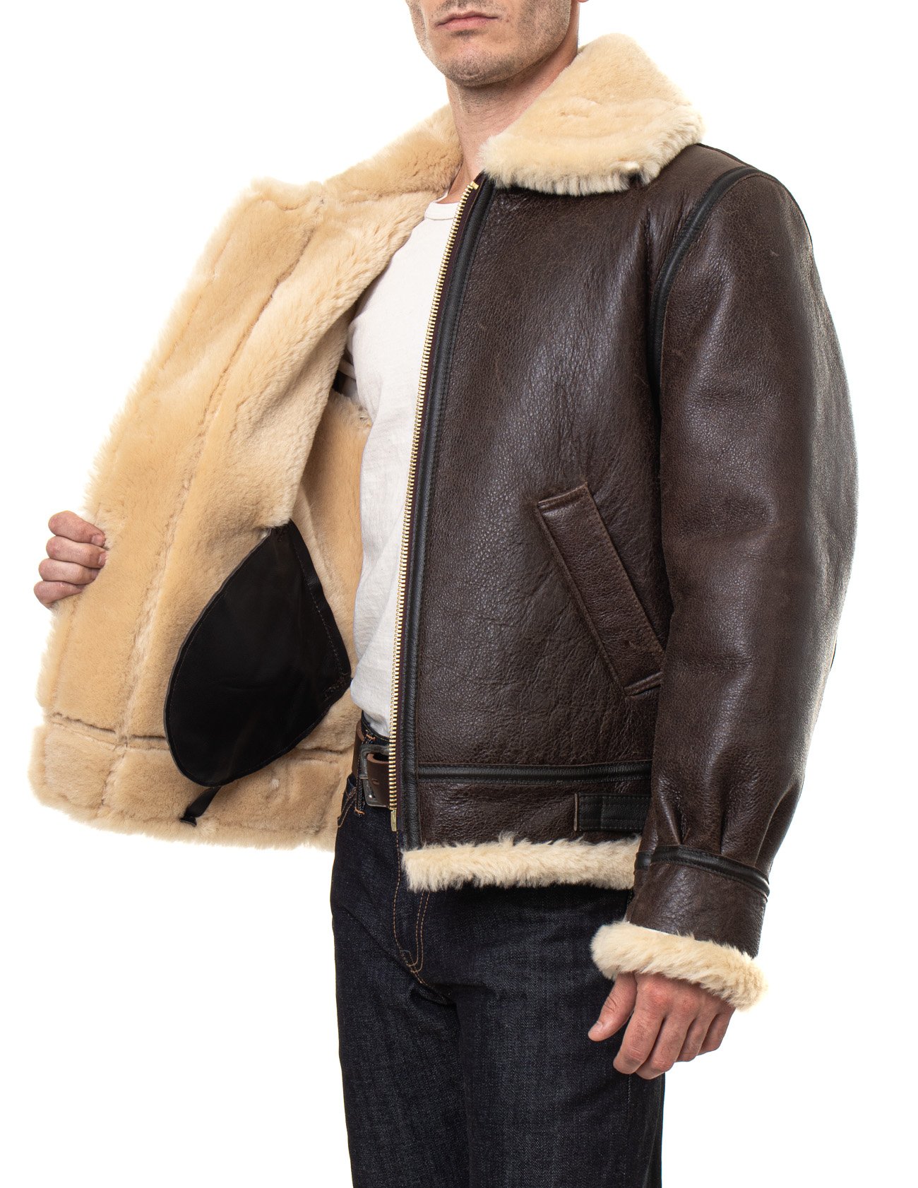 Sheepskin Leather Flying Jackets